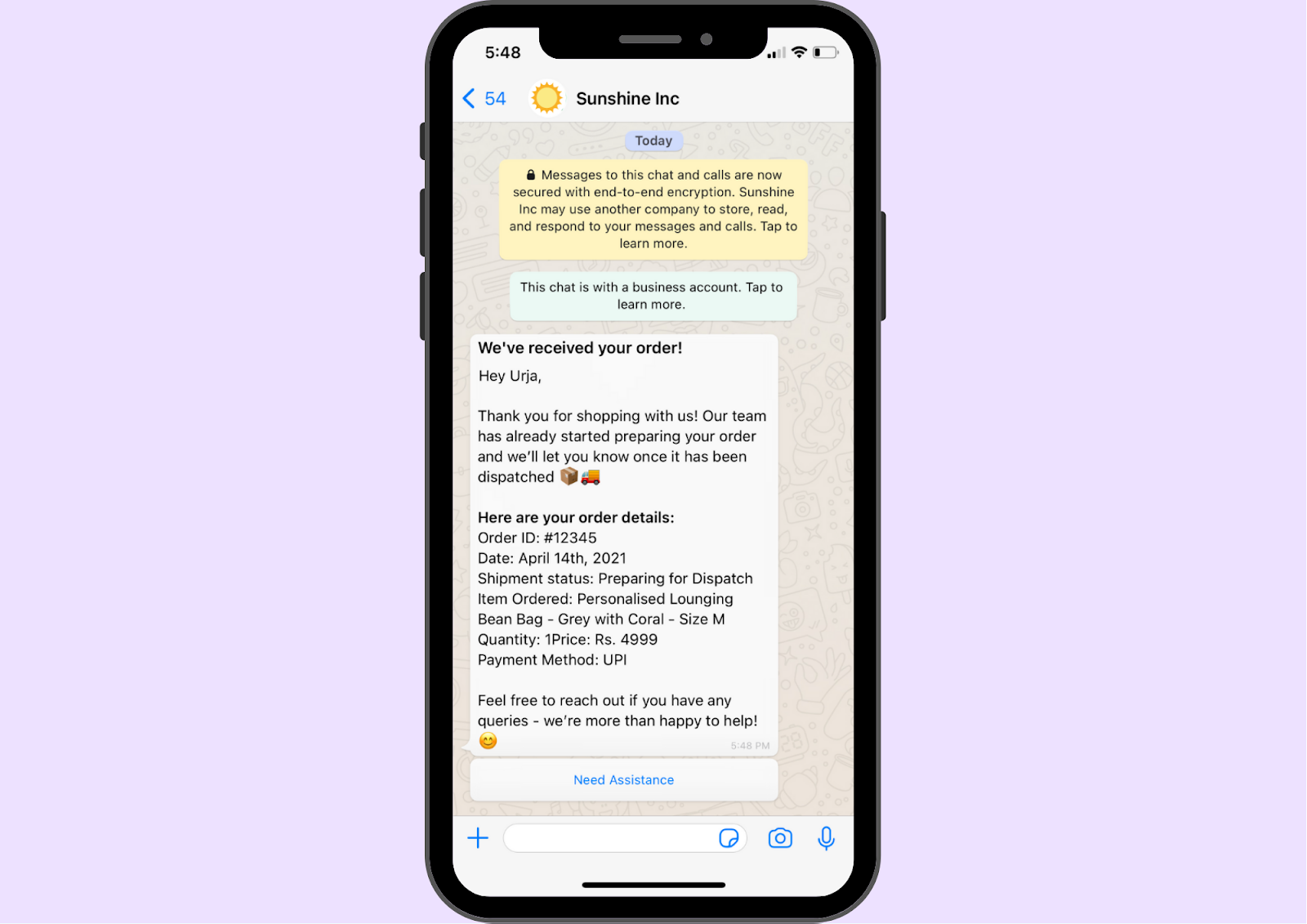 WhatsApp Business Notification Templates: 7 Personalized WhatsApp ...