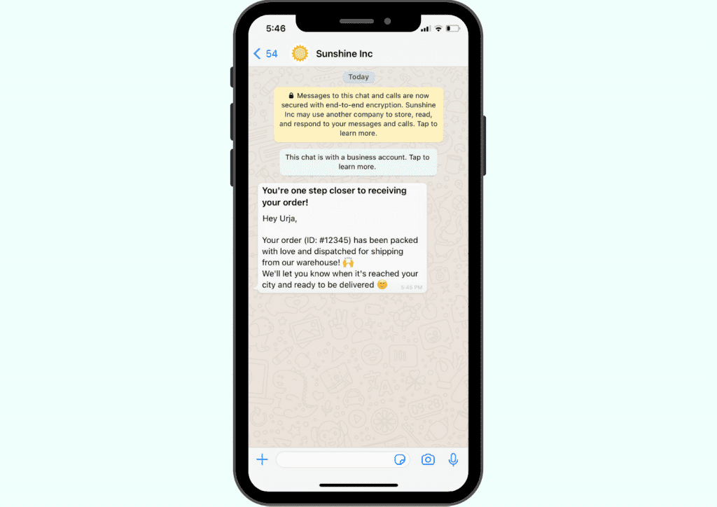 WhatsApp Business Notification Templates: 7 Personalized WhatsApp ...