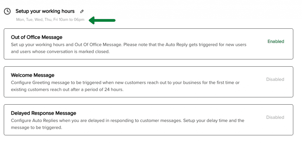 How to send welcome, OOO and delayed message using Interakt? - Interakt