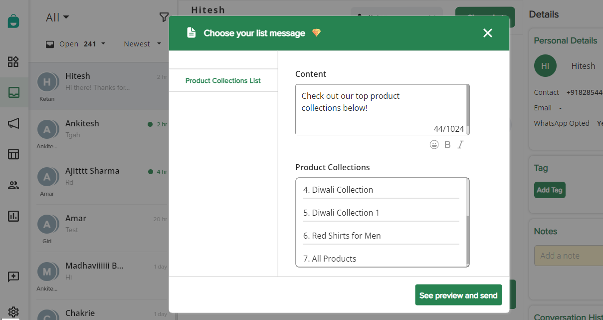 How to help your customers place orders on WhatsApp? - Interakt