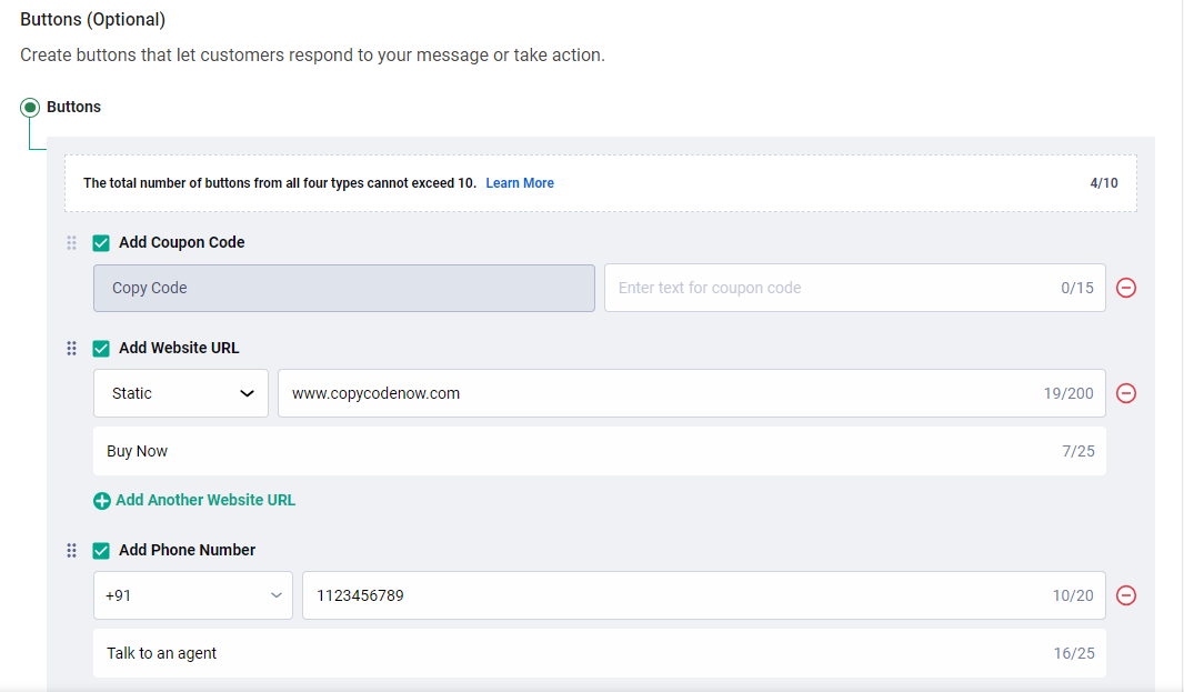 How to create new WhatsApp Business Templates on Interakt?