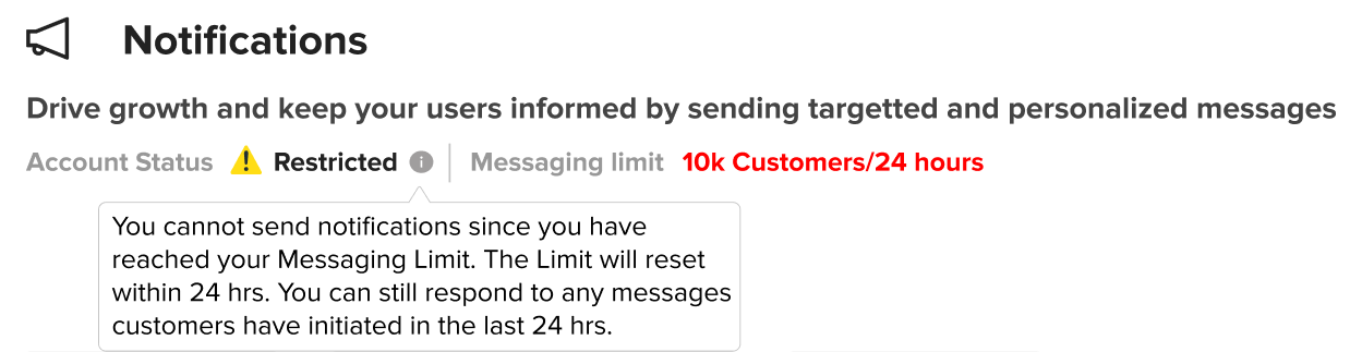 How to check your account status & messaging limits on Interakt?