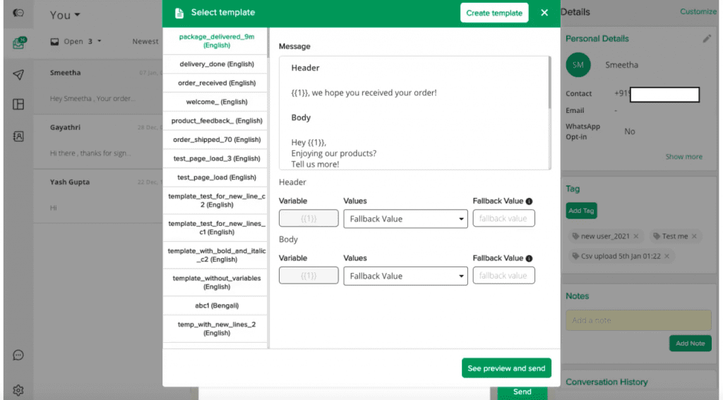 How to send & manage WhatsApp Business Templates on Interakt?