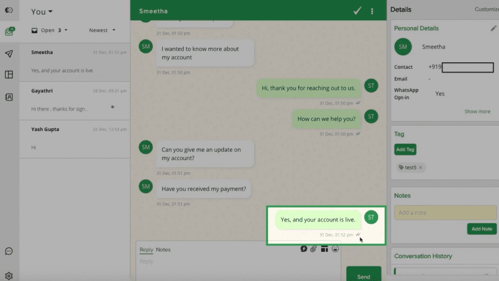 How to send messages on Interakt using rich media features? - Interakt