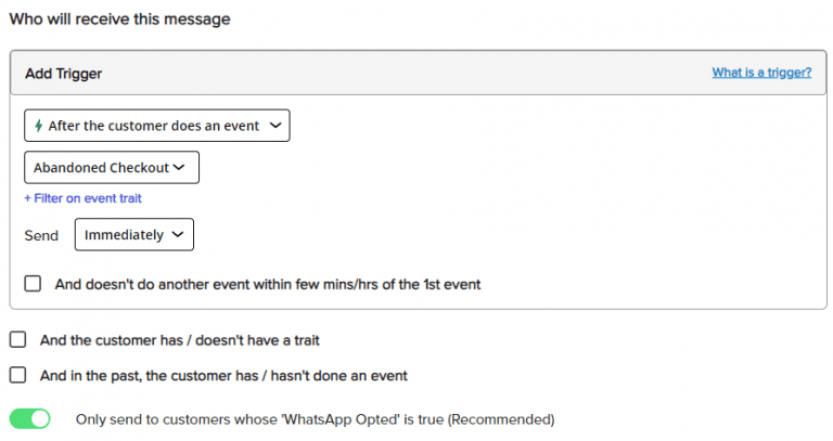 How to create an ongoing WhatsApp Notification campaign on Interakt ...