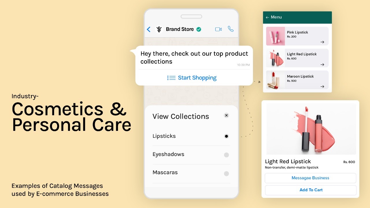WhatsApp Catalog Messages for E-commerce Businesses