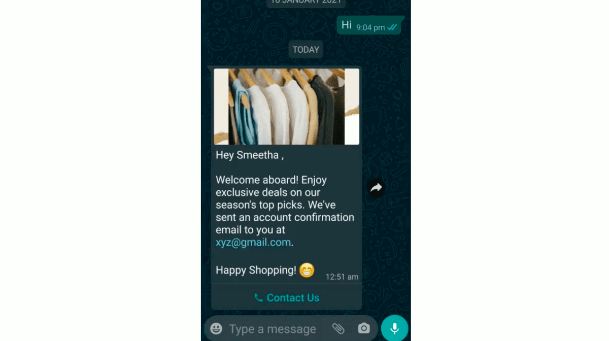 How to create a one-time WhatsApp Notification campaign on Interakt?