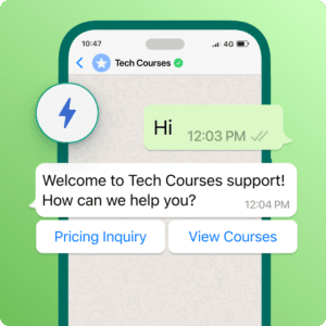 WhatsApp Business Solution for Edutech - Interakt