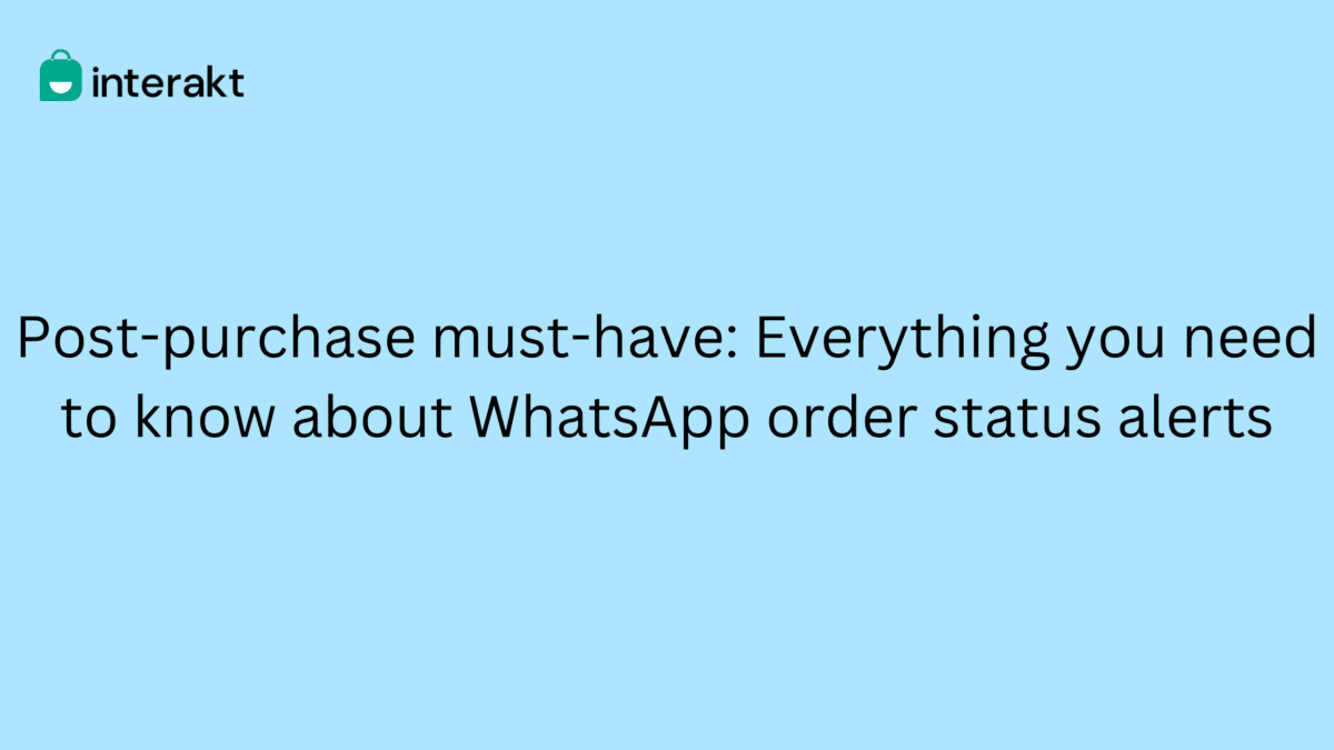 WhatsApp order status alerts: Everything you need to know about Post ...