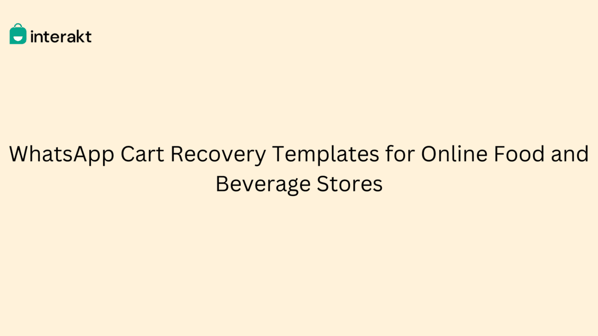 WhatsApp Cart Recovery Templates for Ecommerce Electronics Industry ...