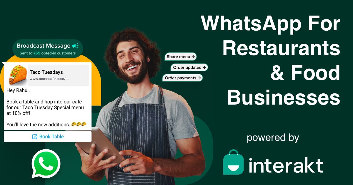 WhatsApp Business for Restaurants & Food Businesses