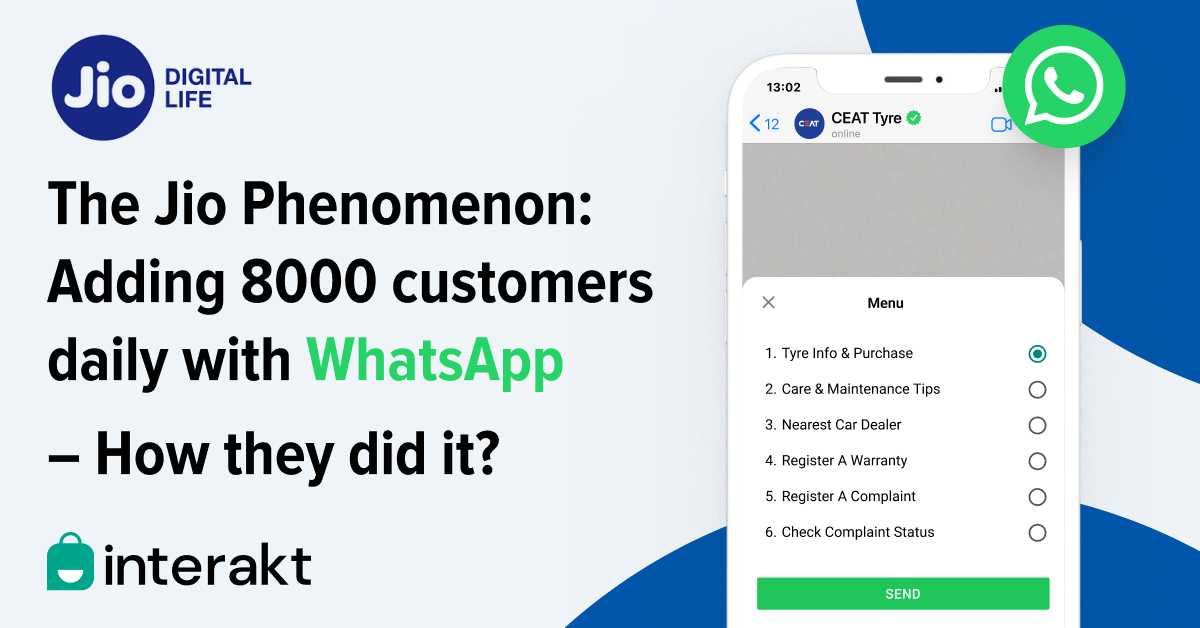 The Jio Phenomenon: Adding 8000 Customers Daily with WhatsApp – How ...