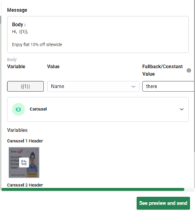 How to create a WhatsApp Carousel Template on Interakt?