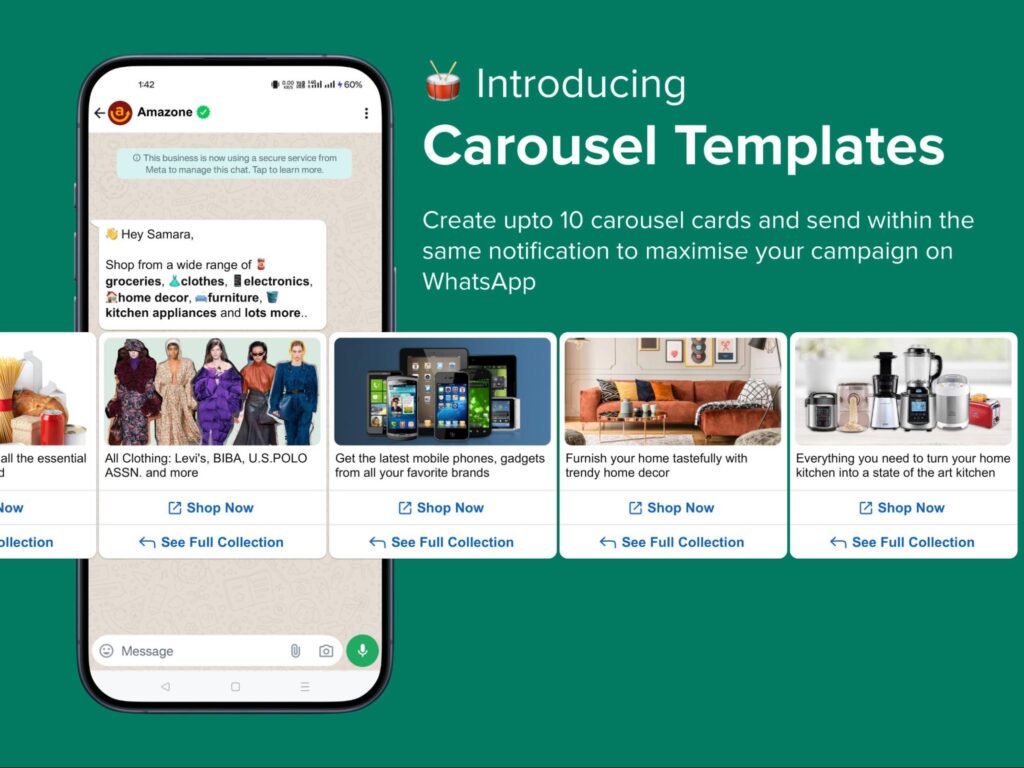 How to create a WhatsApp Carousel Template on Interakt?