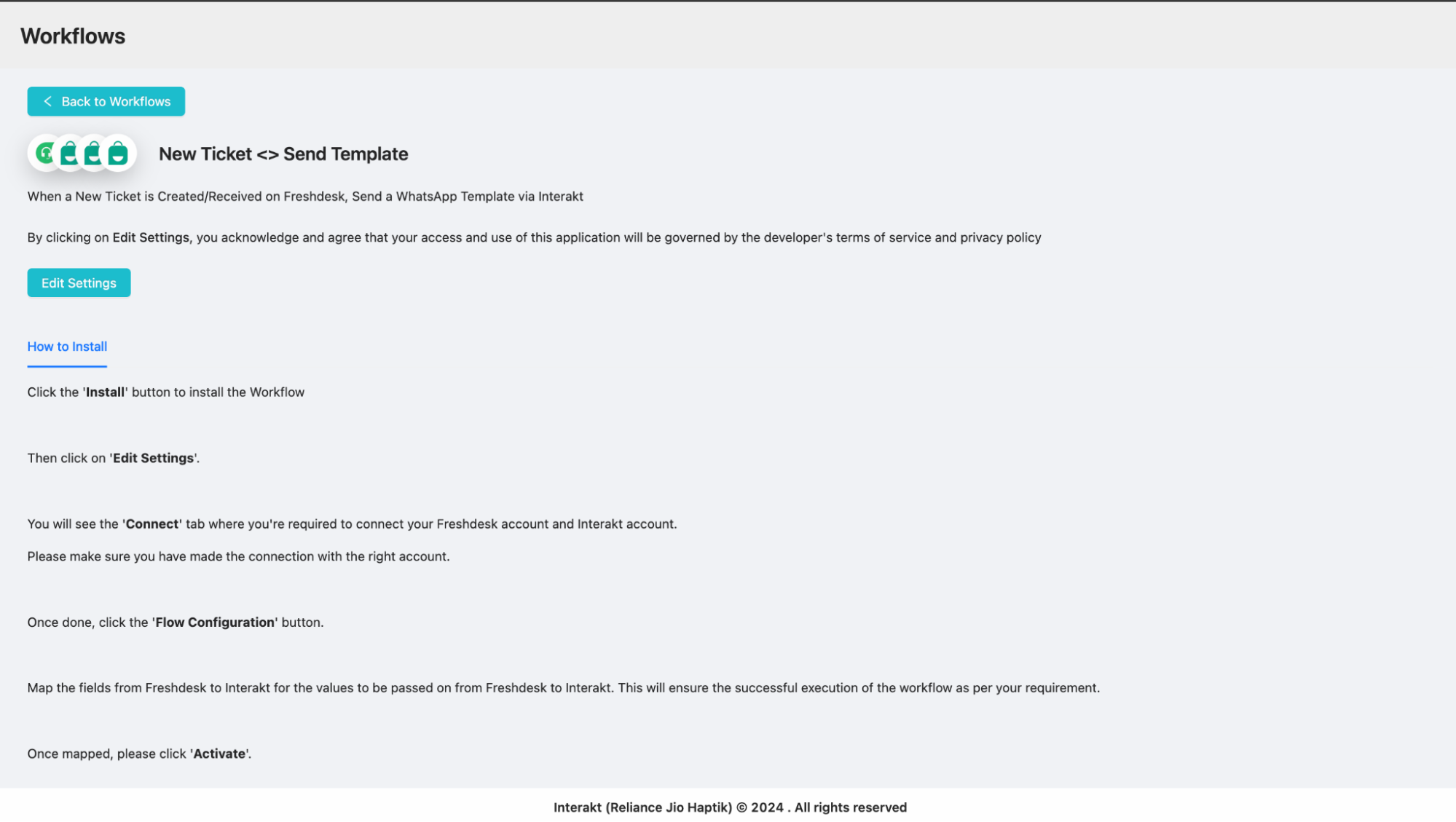 Whatsapp API Integration with Freshdesk