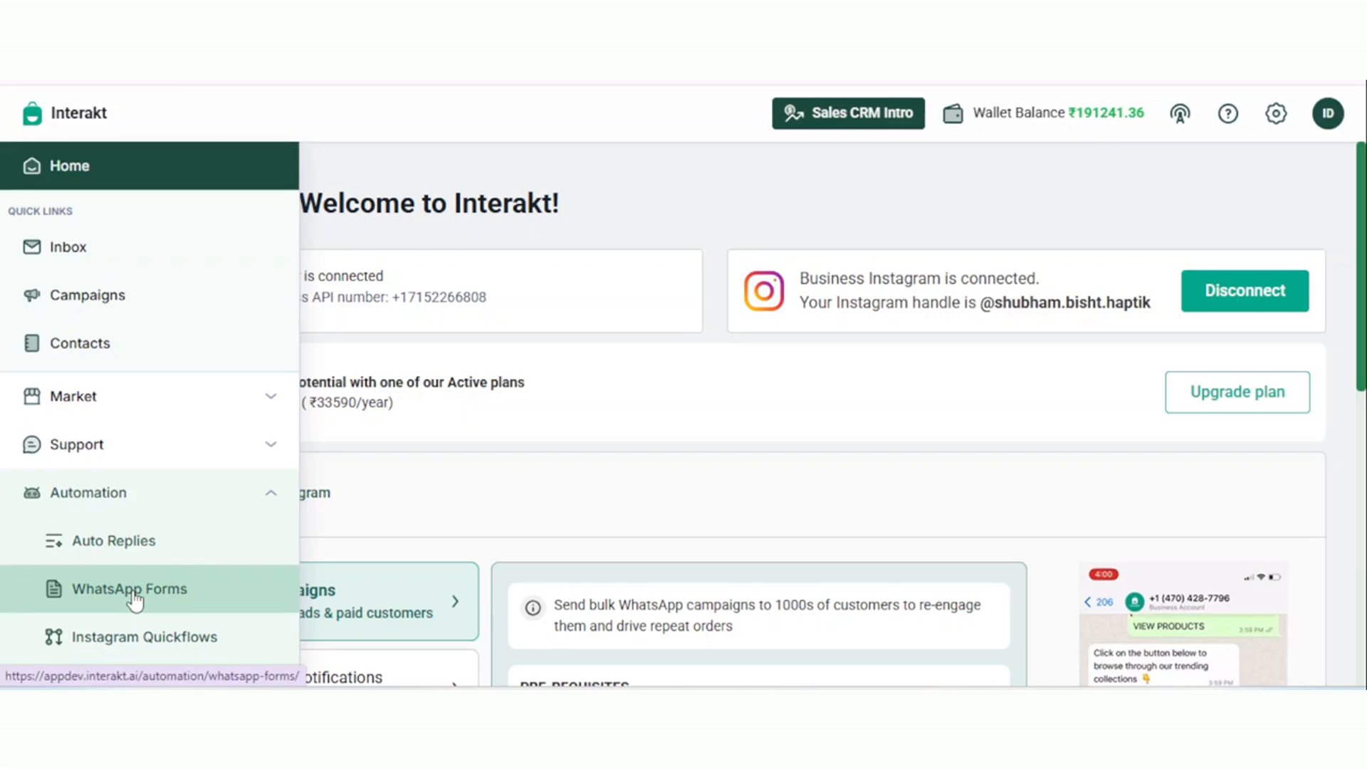 Build WhatsApp Forms With Interakt