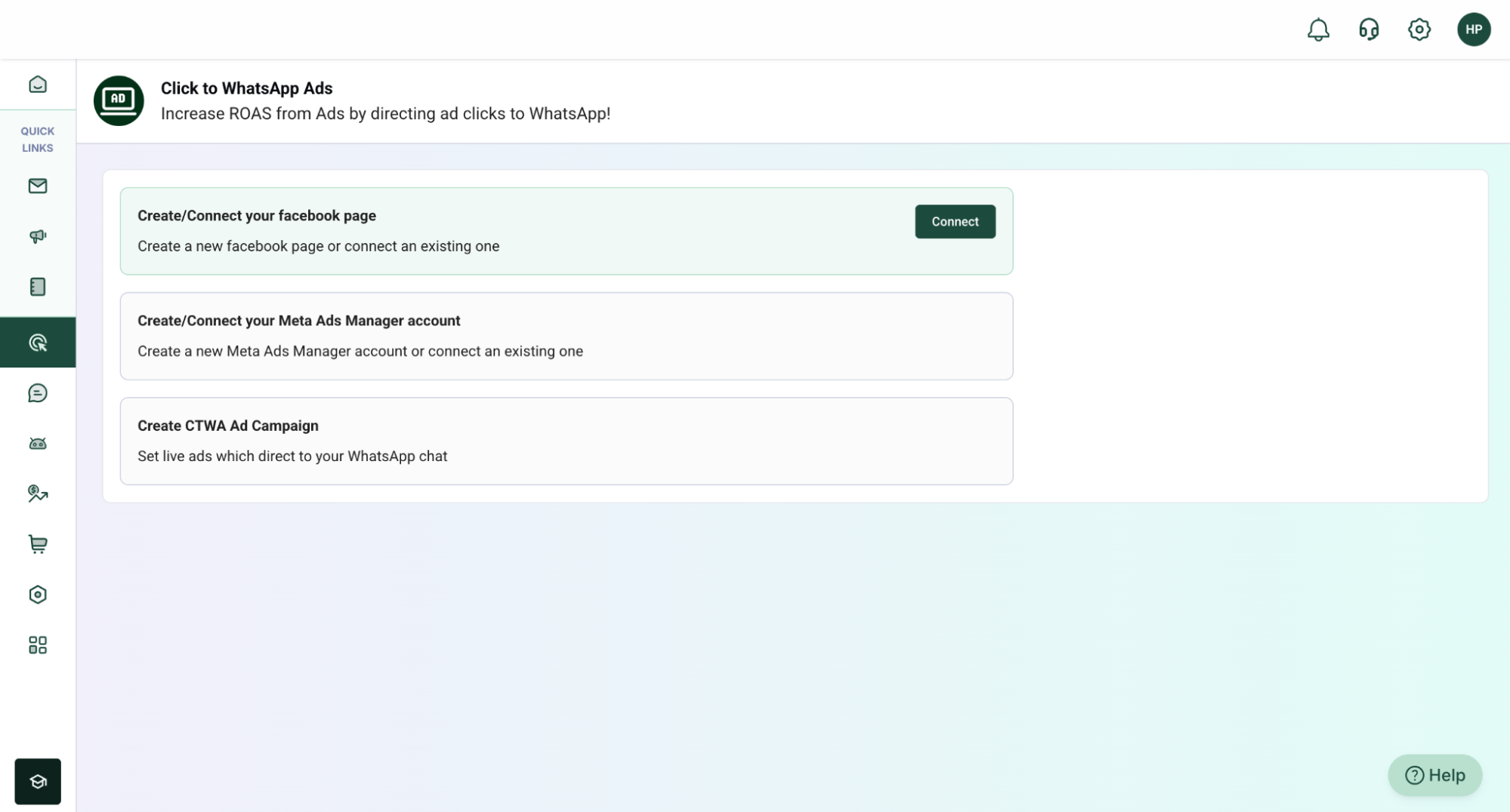 Launch WhatsApp Ad Campaigns on Interakt